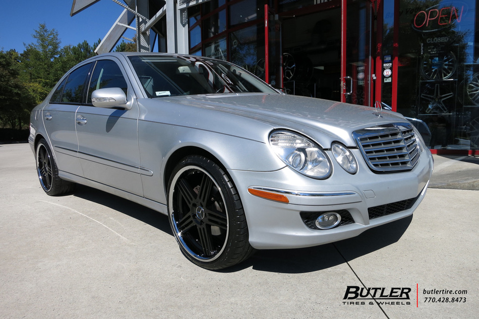 Mercedes E-Class with 20in TSW Nouvelle Wheels exclusively from Butler ...