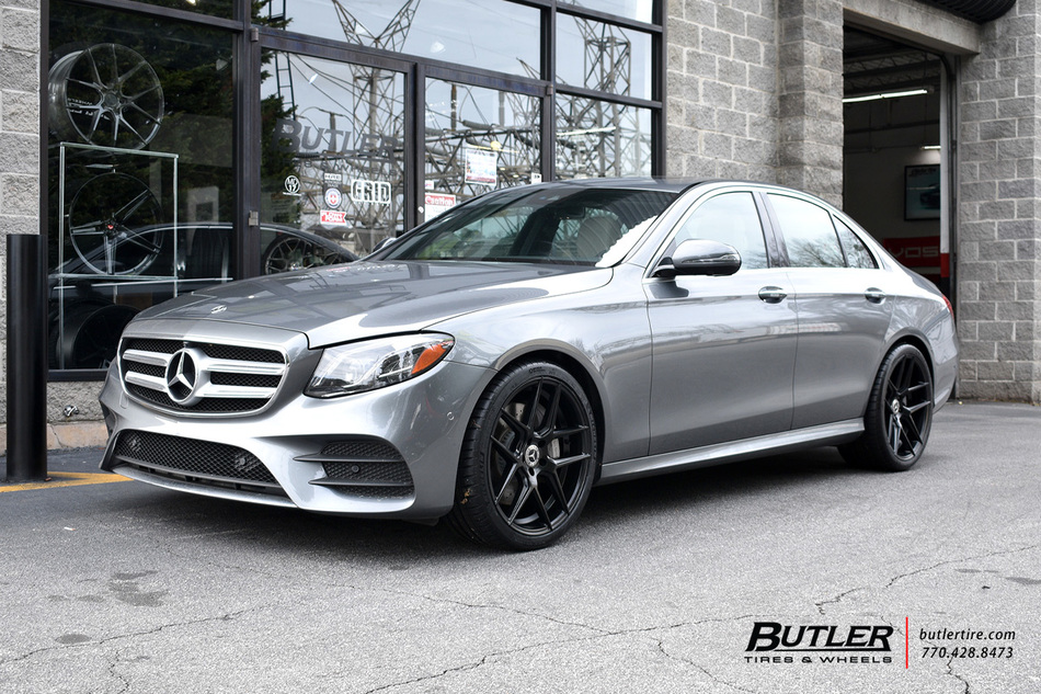 Mercedes E-Class with 20in TSW Tabac Wheels exclusively from Butler ...