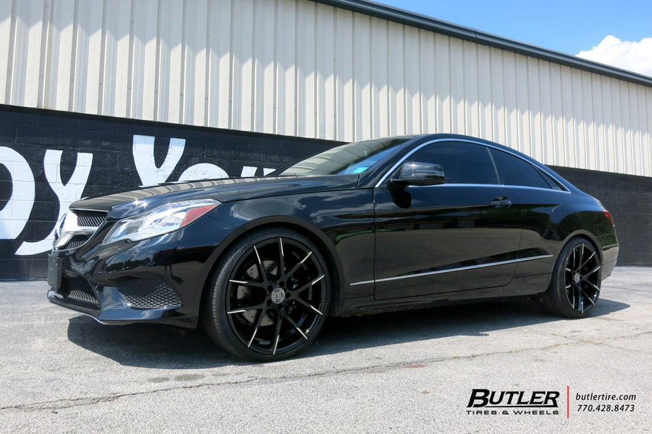 Mercedes E-Class with 20in Lexani Stuttgart Wheels exclusively from ...