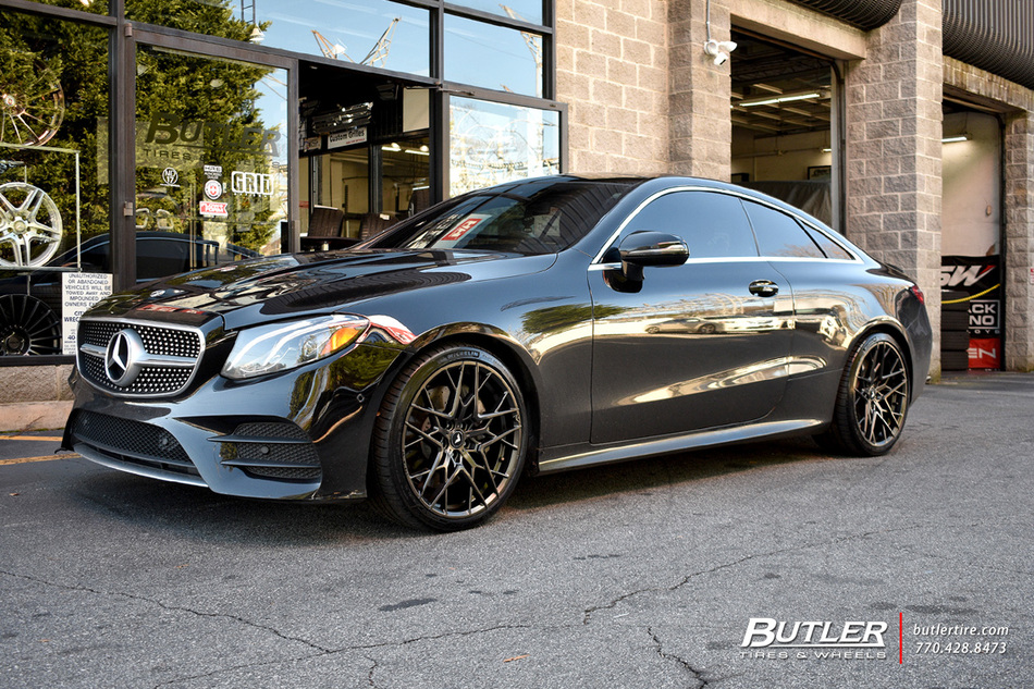 Mercedes E-Class Coupe with 20in Vorsteiner V-FF 111 Wheels exclusively ...