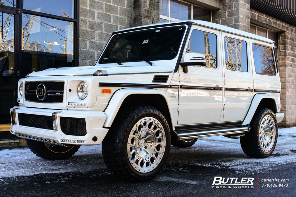 Mercedes G-Class with 22in Formula Defender Wheels exclusively from ...