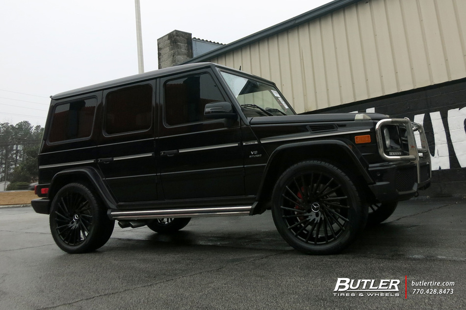 Mercedes G-Class with 22in Lexani Wraith Wheels exclusively from Butler ...