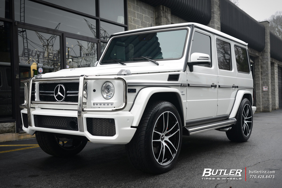 Mercedes G-Class with 22in Niche Enyo Wheels exclusively from Butler ...