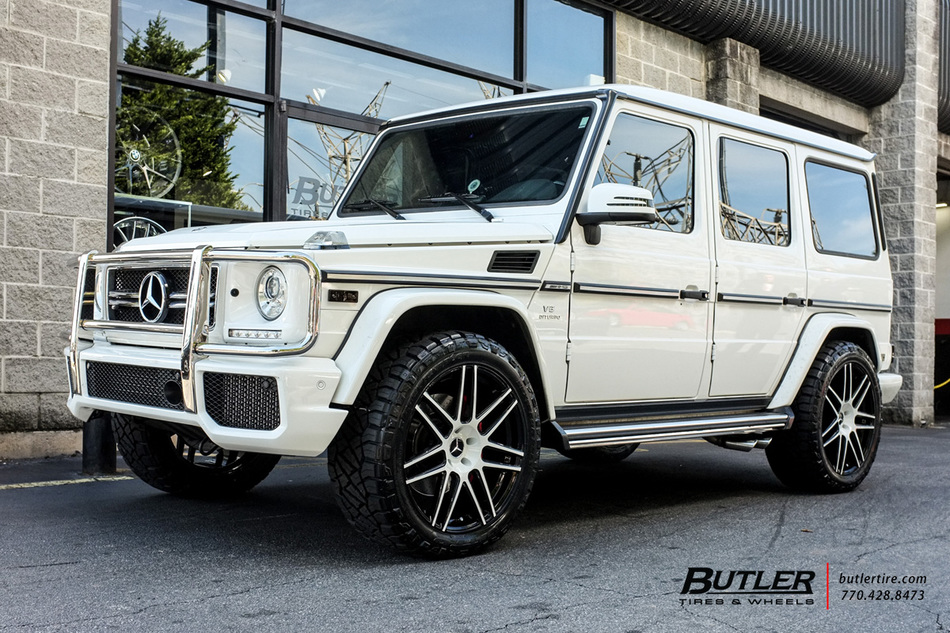 Mercedes G-Class with 22in Niche Esses Wheels exclusively from Butler ...