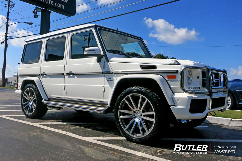 Mercedes G-Class with 22in TSW Gatsby Wheels exclusively from Butler ...