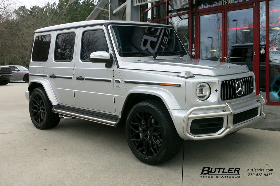 Mercedes G-Class with 22in Vossen HF-2 Wheels exclusively from Butler ...