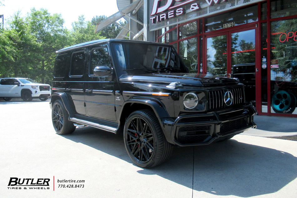 Mercedes G-Class with 23in Vossen HF-7 Wheels exclusively from Butler ...