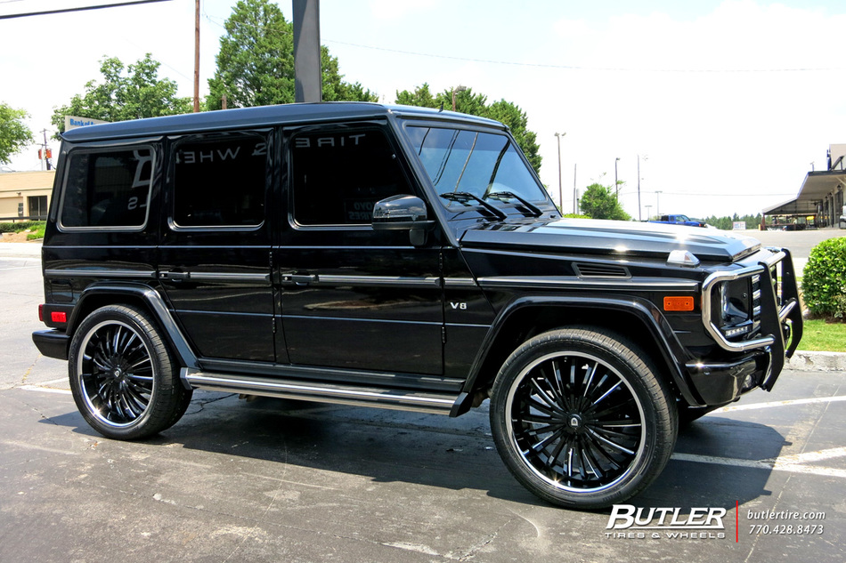 Mercedes G-Class with 24in Lexani Royal Wheels exclusively from Butler ...
