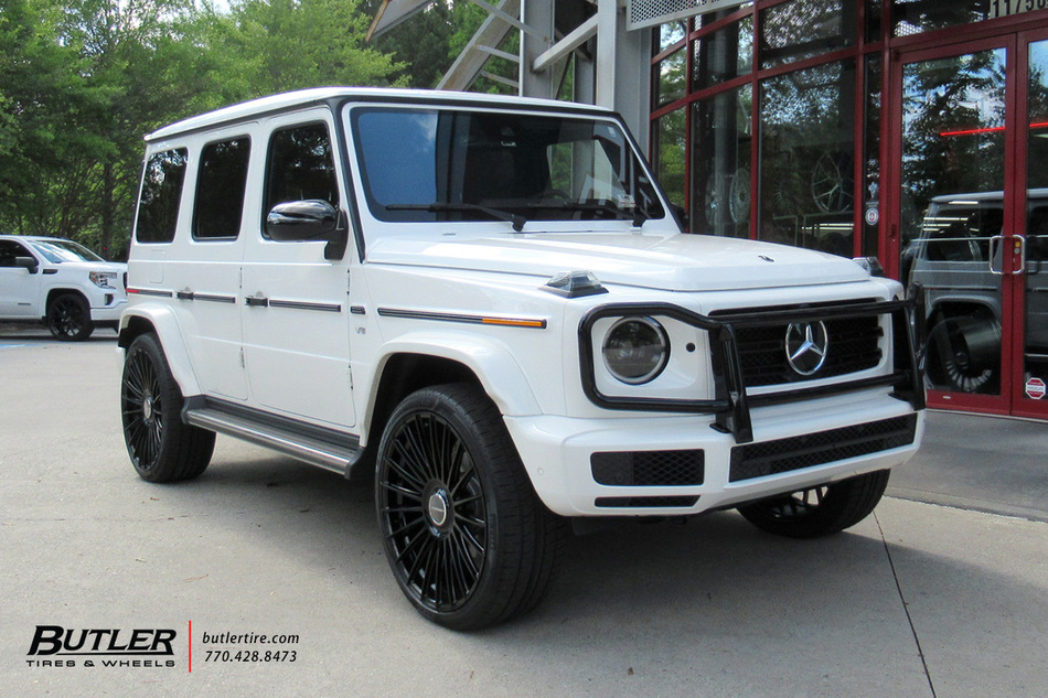 Mercedes G-Class with 24in Vossen HF-8 Wheels exclusively from Butler ...