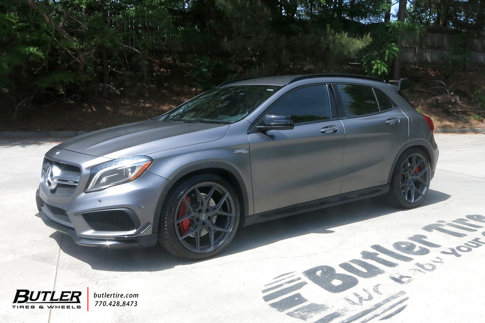 Mercedes GLA with 20in Vossen HF-5 Wheels exclusively from Butler Tires ...