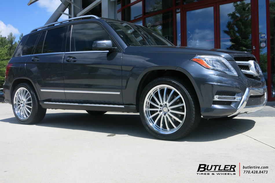 Mercedes GLK with 20in Mandrus Millennium Wheels exclusively from ...