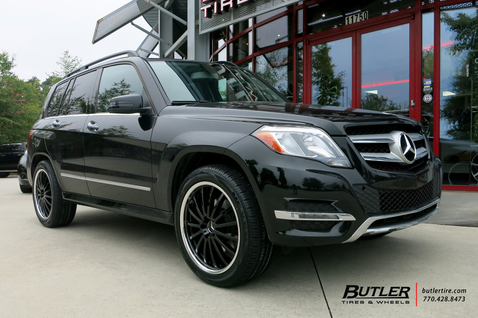 Mercedes GLK-Class with 20in Mandrus Millennium Wheels exclusively from ...