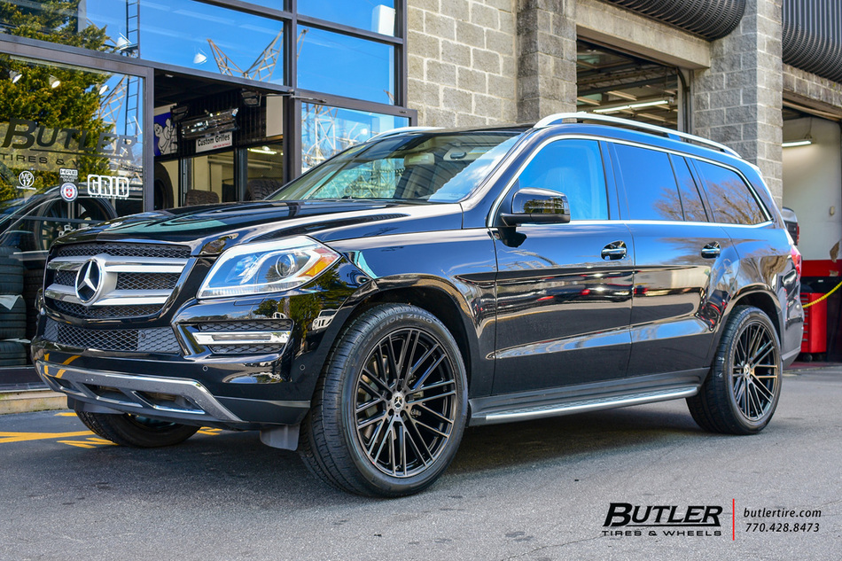 Mercedes GL-Class with 22in Mandrus Masche Wheels exclusively from ...