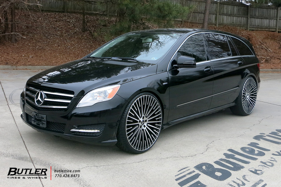 Mercedes R-Class with 26in AG Luxury AGL65 Wheels exclusively from ...