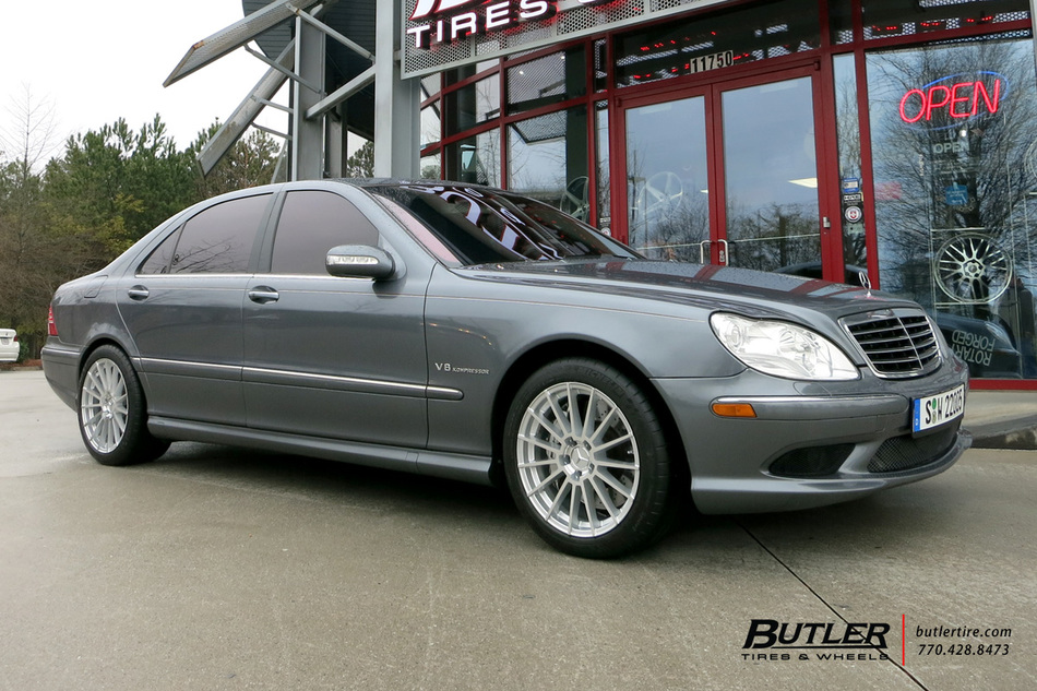 Mercedes S-Class with 18in Mandrus Stirling Wheels exclusively from ...