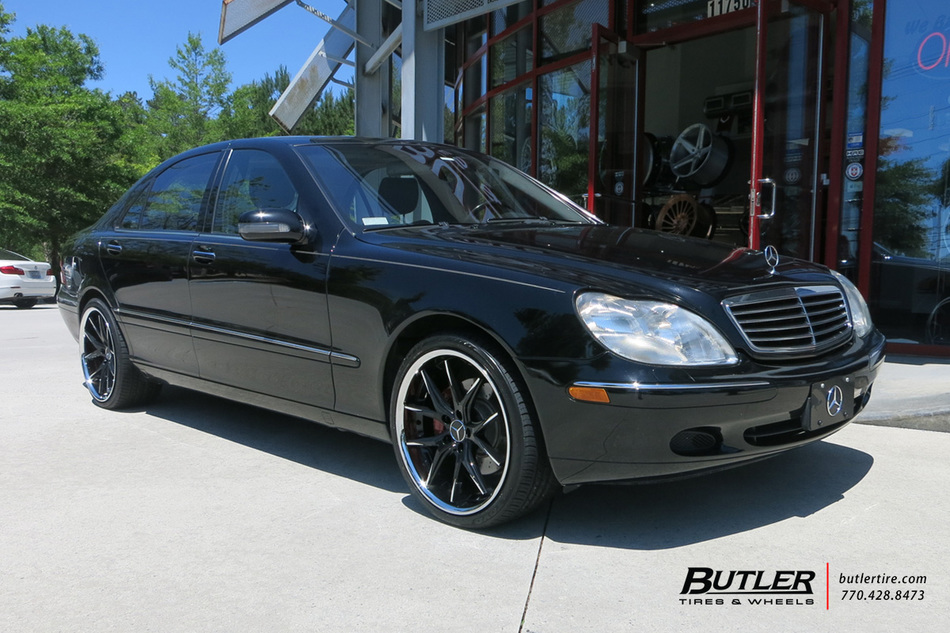 Mercedes S-Class with 20in Lexani R-Twelve Wheels exclusively from ...