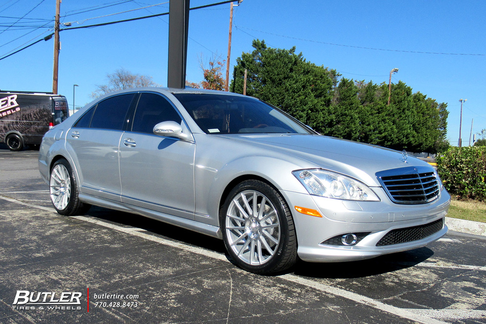Mercedes S-Class with 20in Savini BM9 Wheels exclusively from Butler ...