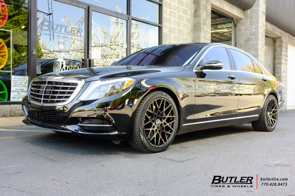 Mercedes S-Class with 20in TSW Vale Wheels exclusively from Butler ...