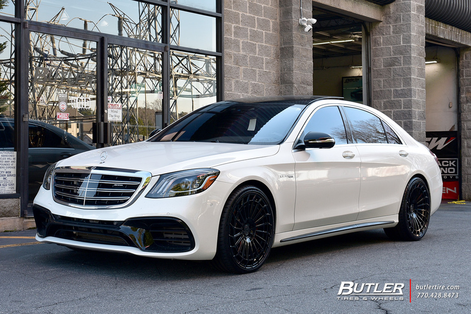Mercedes S-Class with 22in Avant Garde SRX06 Wheels exclusively from ...