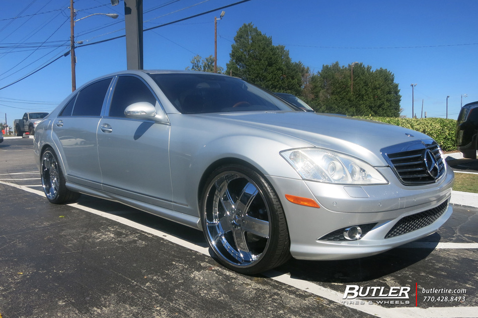 Mercedes S-Class with 22in DUB Tremio Wheels exclusively from Butler ...