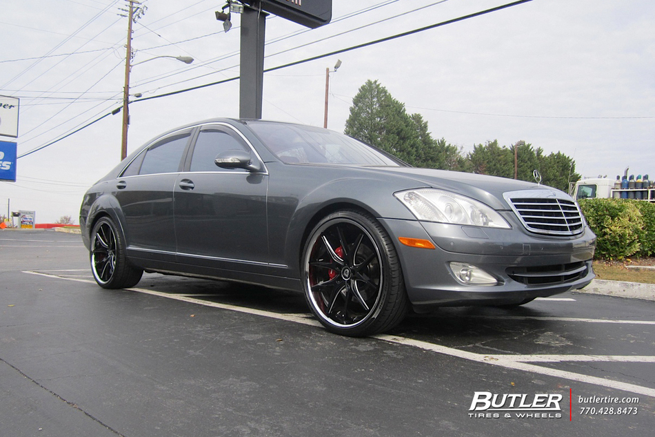 Mercedes S-Class with 22in Lexani R-Twelve Wheels exclusively from ...