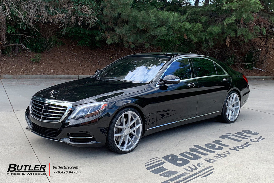 Mercedes S-Class with 22in Lexani Stuttgart Wheels exclusively from ...