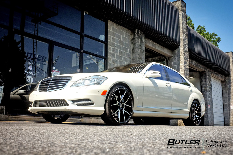Mercedes S-Class with 22in Savini BM14 Wheels exclusively from Butler ...