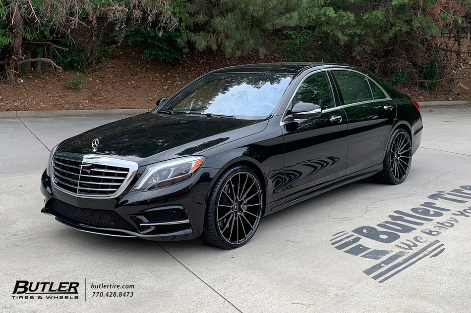 Mercedes S-Class with 22in Savini BM16 Wheels exclusively from Butler ...