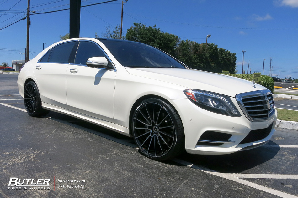 Mercedes S-Class with 22in Savini BM16 Wheels exclusively from Butler ...