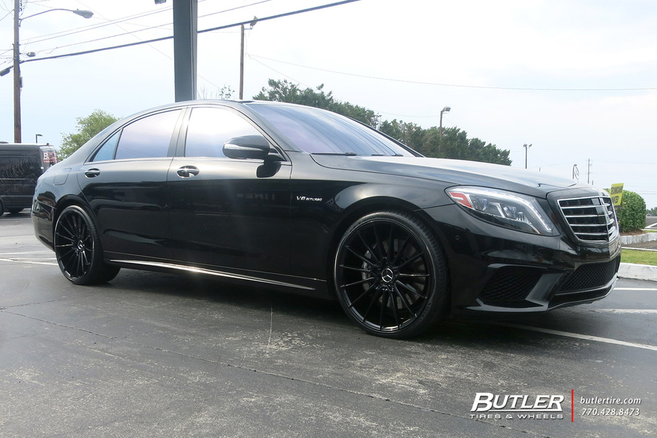 Mercedes S-Class with 22in Savini BM16 Wheels exclusively from Butler ...