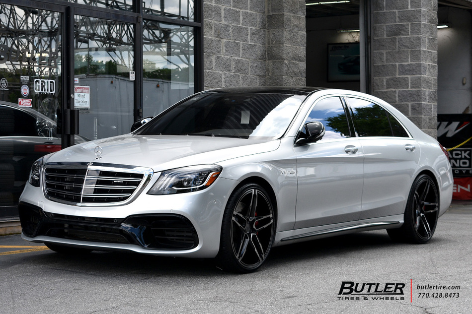 Mercedes S-Class with 22in Savini BM17 Wheels exclusively from Butler ...