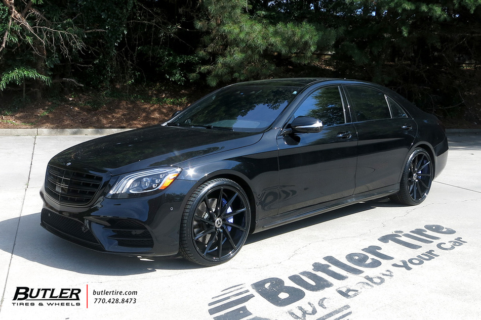 Mercedes S-Class with 22in Vossen CVT Wheels exclusively from Butler ...