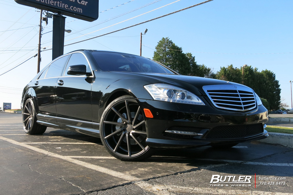 Mercedes S-Class with 22in Vossen CVT Wheels exclusively from Butler ...