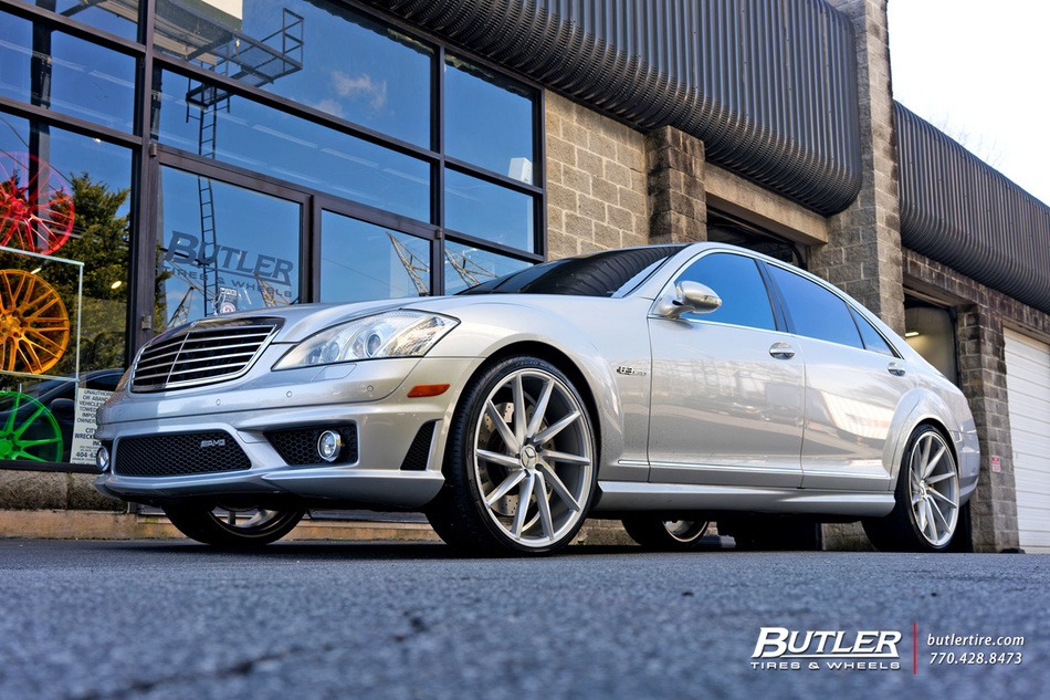 Mercedes S-Class with 22in Vossen CVT Wheels exclusively from Butler ...