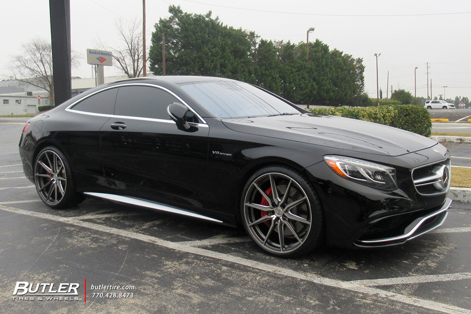 Mercedes S-Class with 22in Vossen HF-3 Wheels exclusively from Butler ...