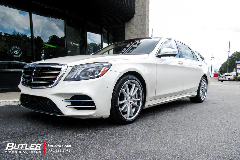 Mercedes S560 with 20in Asanti ABL23 Sigma Wheels and Pirelli P Zero ...