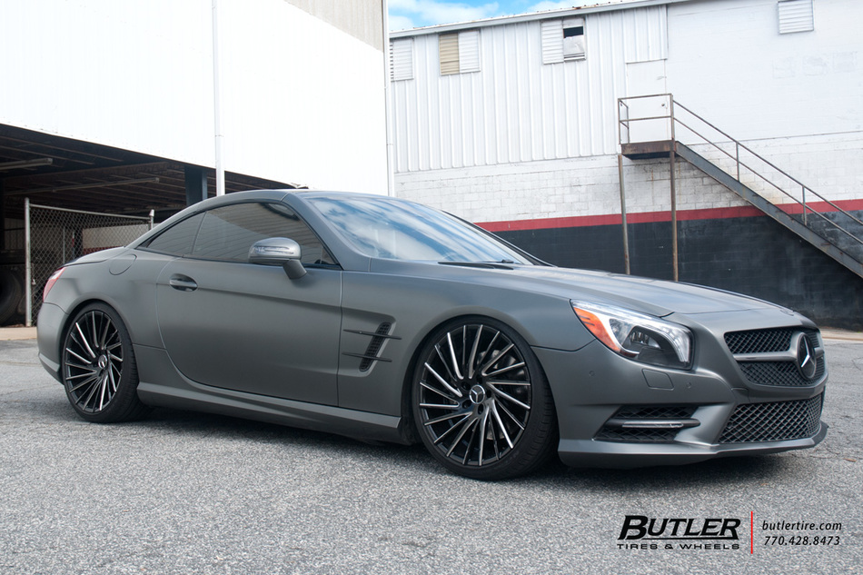 Mercedes SL-Class with 20in Lexani Wraith Wheels exclusively from ...