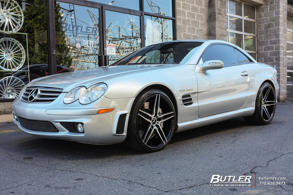 Mercedes SL-Class with 20in Niche Turin Wheels exclusively from Butler ...