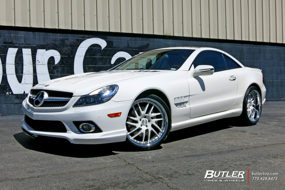 Mercedes SL-Class with 20in Savini SV62 Wheels exclusively from Butler ...