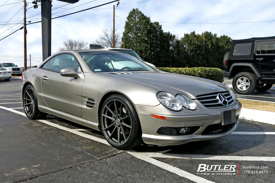 Mercedes SL-Class with 20in TSW Bathurst Wheels exclusively from Butler ...