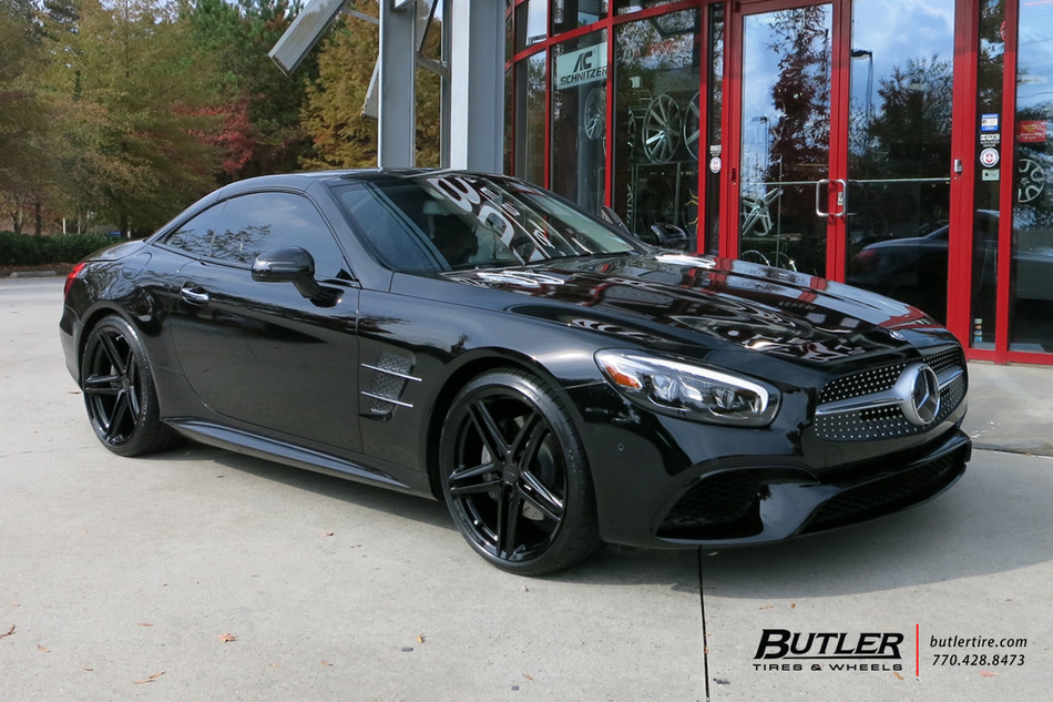 Mercedes SL-Class with 20in Vossen VFS5 Wheels exclusively from Butler ...