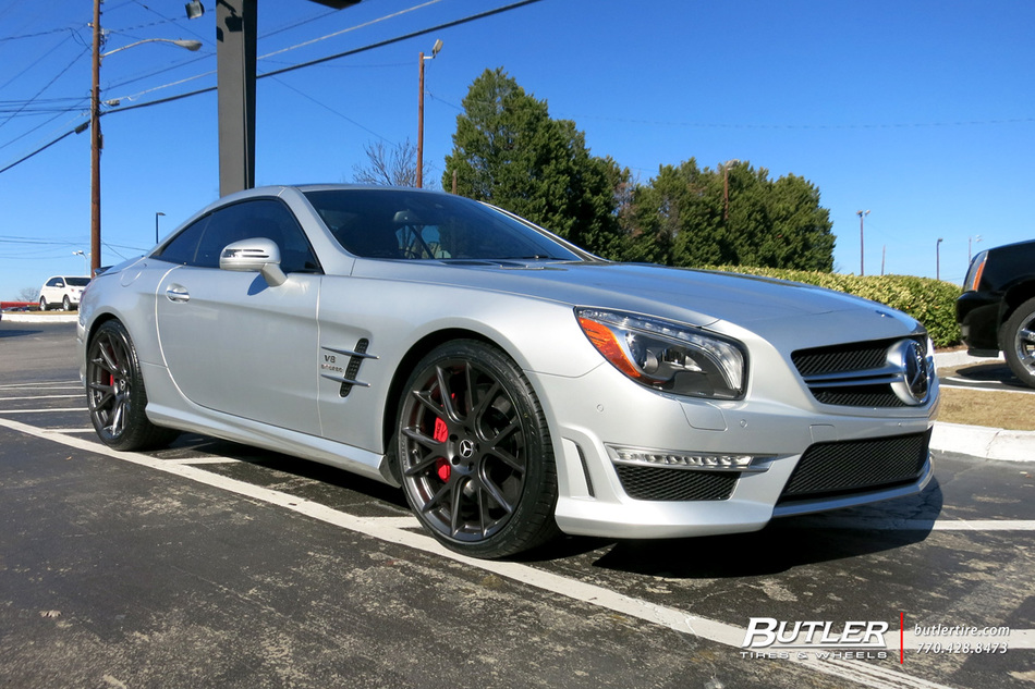 Mercedes SL-Class with 20in Vossen VFS6 Wheels exclusively from Butler ...