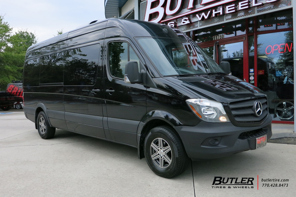 Mercedes Sprinter with 16in Mandrus Atlas Wheels exclusively from ...