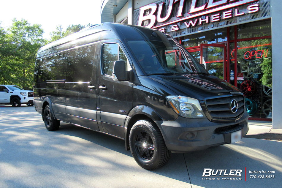 Mercedes Sprinter with 17in Mandrus Atlas Wheels exclusively from ...