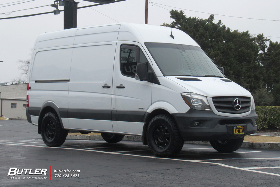 Mercedes Sprinter with 20in Raceline Scout Wheels exclusively from ...
