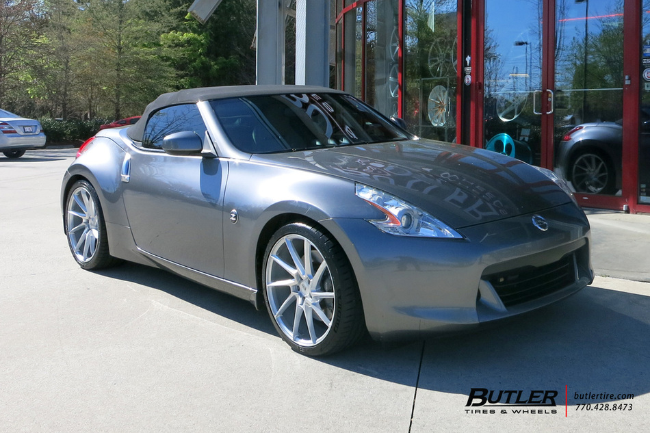 Nissan 370Z with 20in Savini BM15 Wheels exclusively from Butler Tires ...