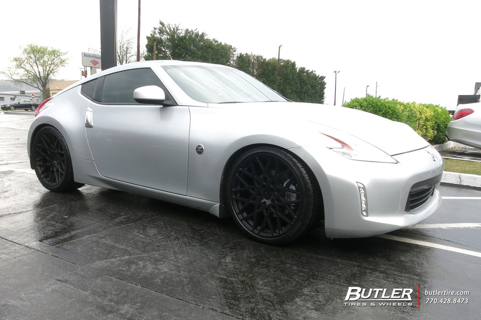 Nissan 370Z with 20in TSW Vale Wheels exclusively from Butler Tires and ...