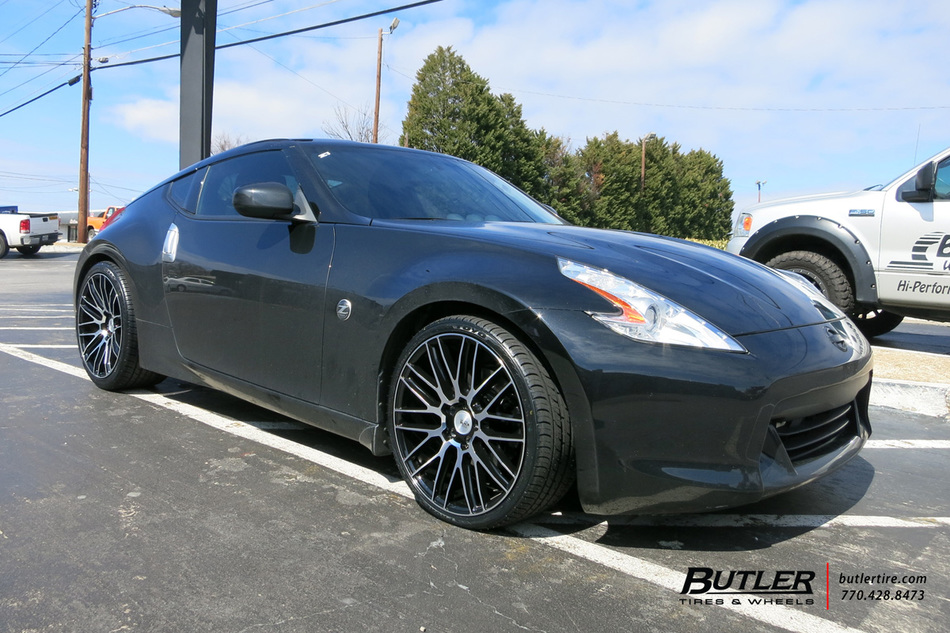 Nissan 370Z with 20in Savini BM13 Wheels exclusively from Butler Tires ...