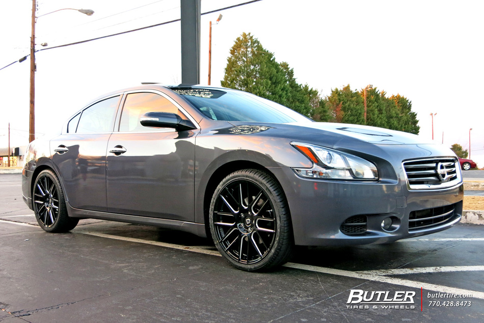 Nissan Altima with 20in Lexani CSS8 Wheels exclusively from Butler ...