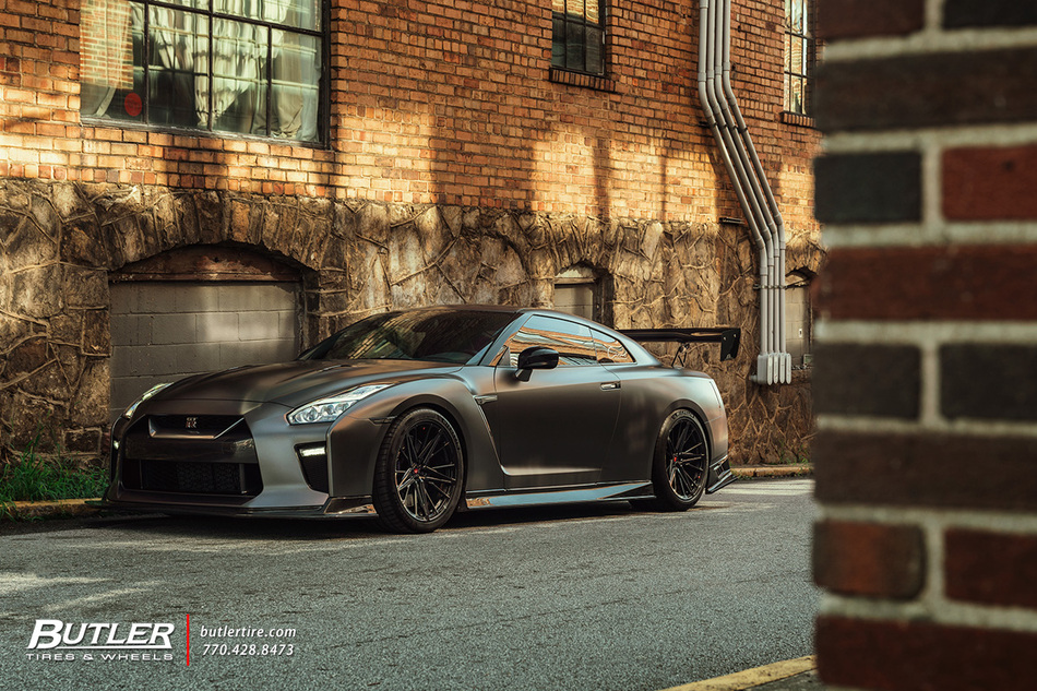 Nissan GTR with 20in Vossen M-X6 Wheels exclusively from Butler Tires ...